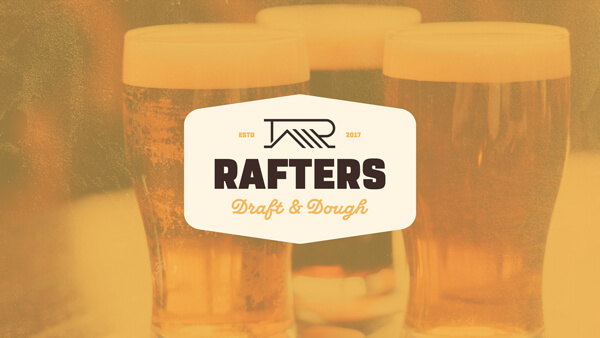 Rafters Draft & Dough Branding Work by McKenzie Wagner Inc: A Creative ...